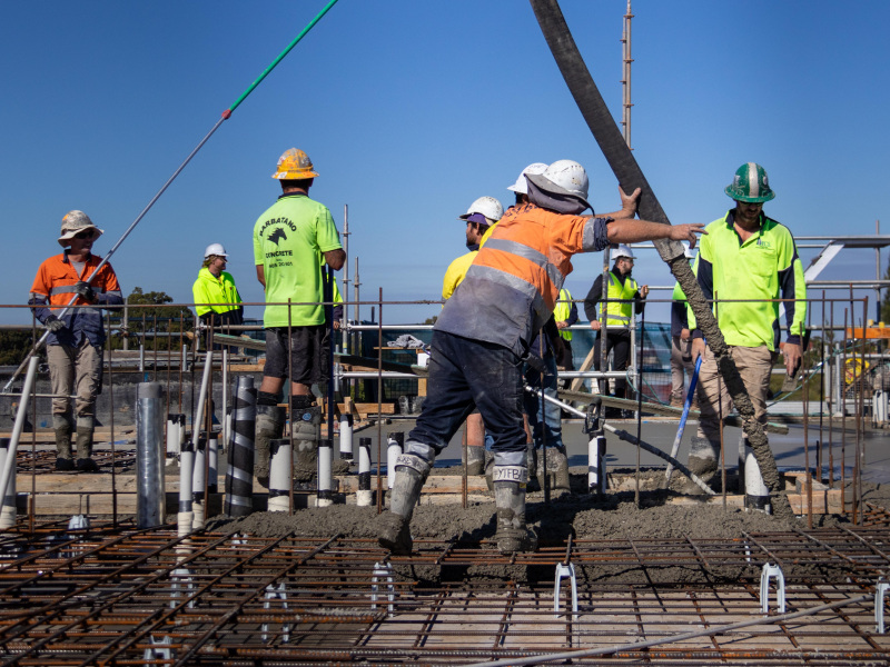Fini Developments - Top floor has been poured!